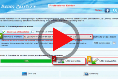 Renee PassNow, Systemrettung und Systemverwaltung - Rene.E Laboratory