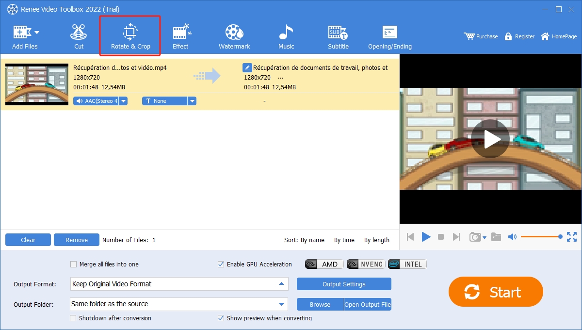 Profession elle Videos mit VLC Media Player auf - Rene.E Laboratory