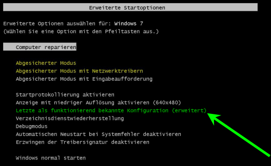 Windows Probleme? Nutzen Sie also schnell die letzte funktionierende ...