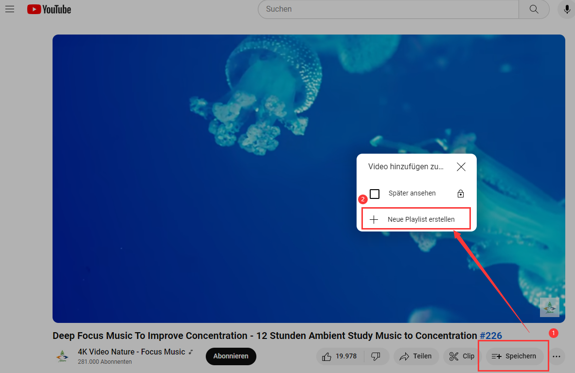 Wie kann man ein YouTube-Video in einer Schleife abspielen? - Rene.E ...
